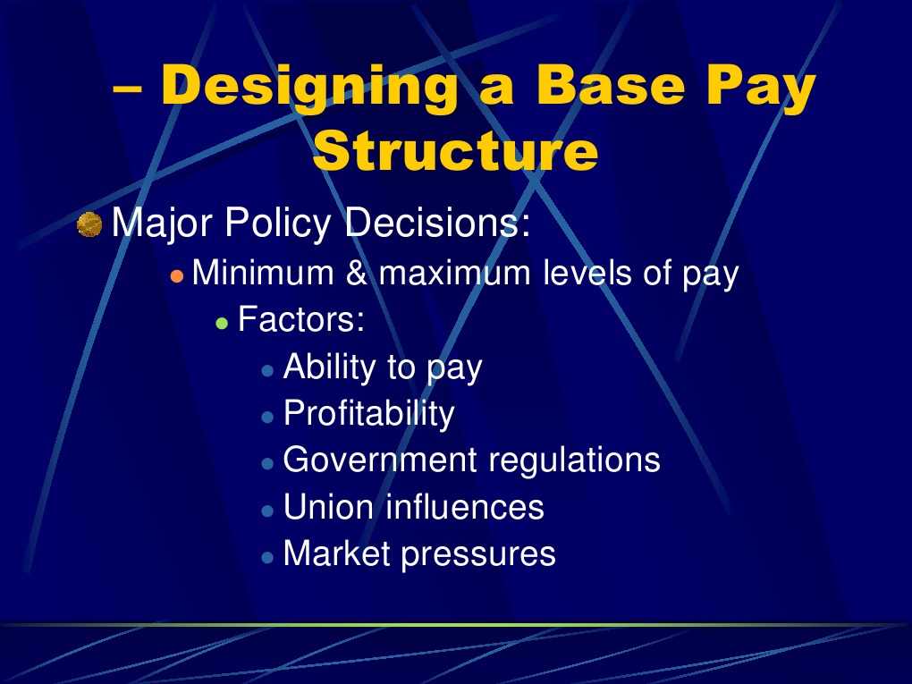 Designing a Base Pay Structure | PDF | Labor | Employment