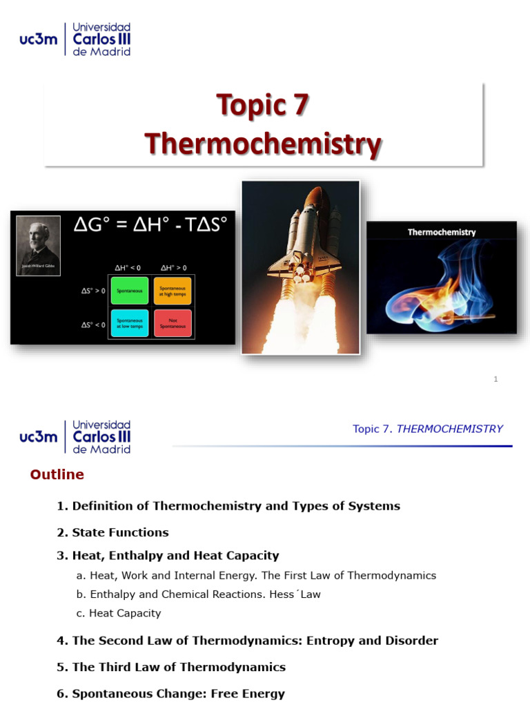 Thermochemistry: Heat and Energy Dynamics | PDF | Heat | Entropy