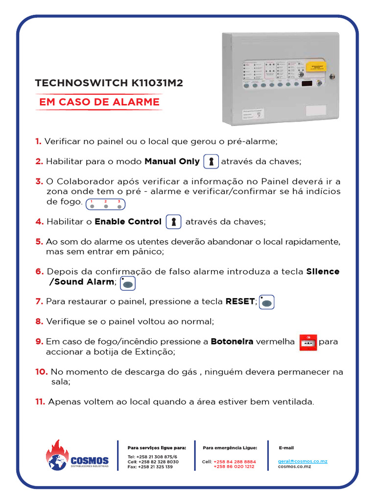 Placas Painel Technoswitch k11031m2 | PDF