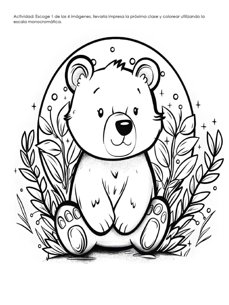 Dibujo Escala Monocromática | PDF