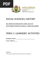 Lesson Plan SP Grade 7 SS Geography T1 W1 | PDF | Map | Lesson Plan