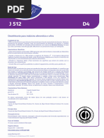 Divosan Forte: Desinfetante à Base de Ácido Peracético | PDF ...