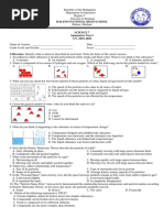 Science 8 3rd Quarter Exam Guide | PDF | Matter | Chemical Elements