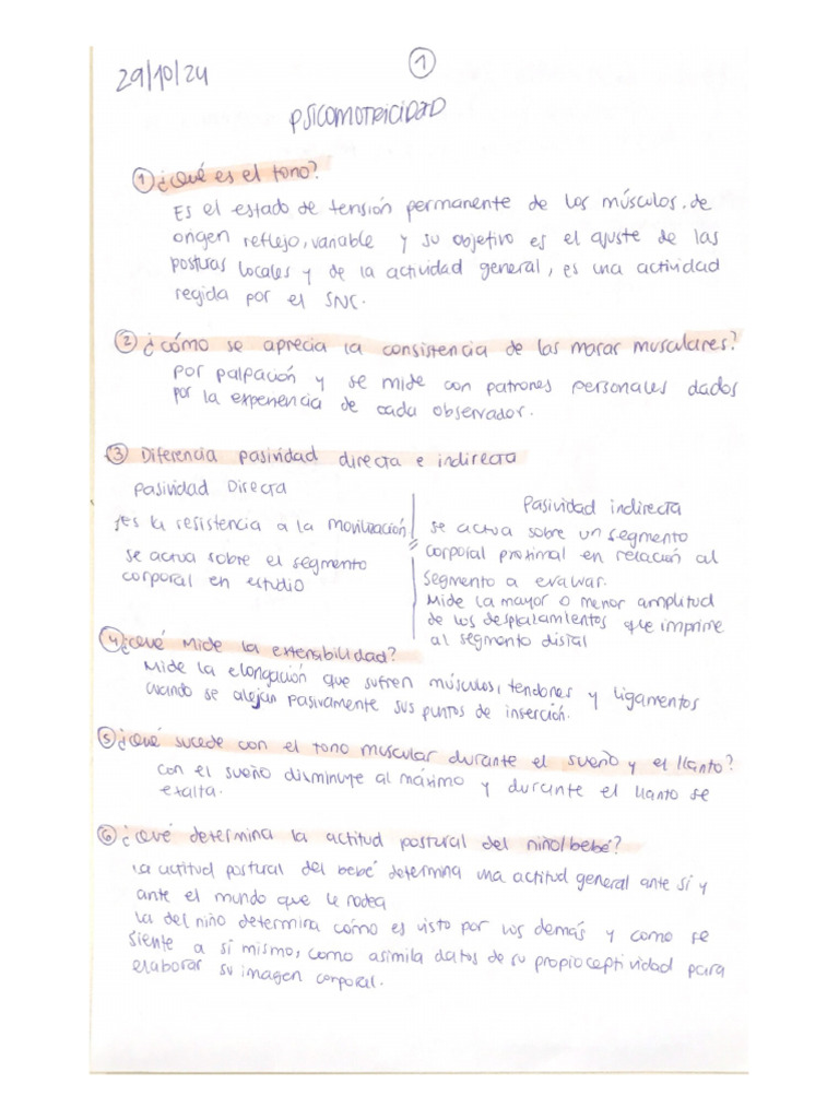 Tono Muscular | PDF