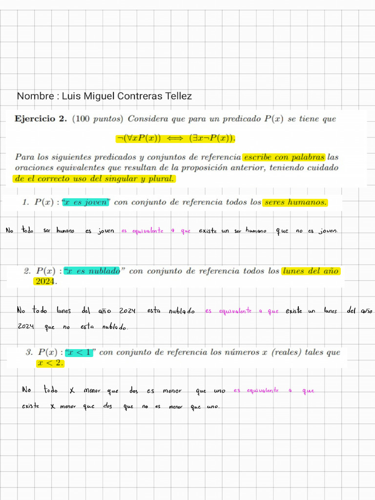 Examen 1 - Ejercicio 2 | PDF