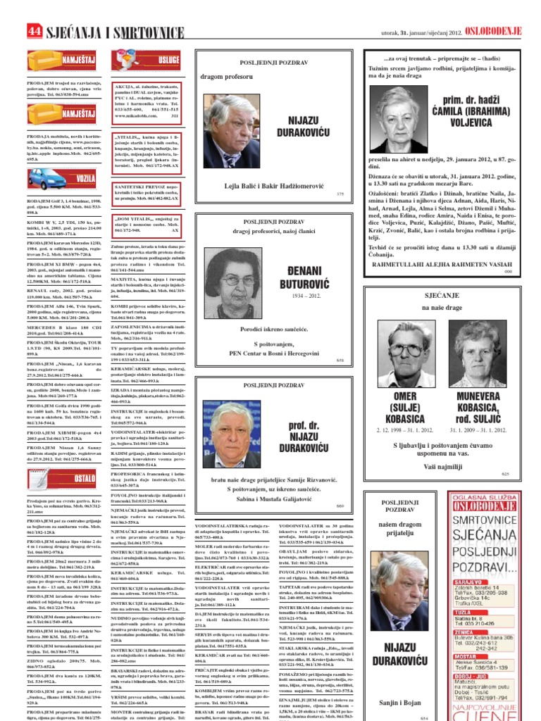 Osmrtnice 31. Jan 2012.02 | PDF
