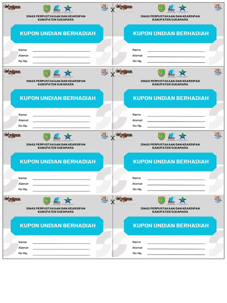 kupon undian | PDF