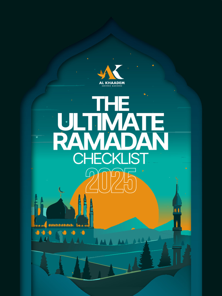 Ultimate Ramadan Checklist Guide | PDF | Ramadan | Semitic Words And ...