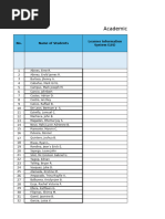 Attendance Sheet Aral Lac | PDF