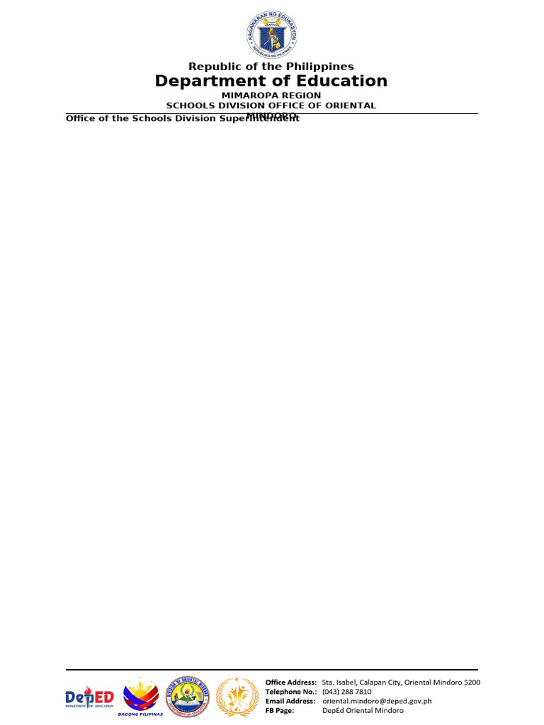 NEW Header Footer Template 2025 | PDF
