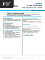 CASA Form 1 ARC Guidance | PDF | Aviation