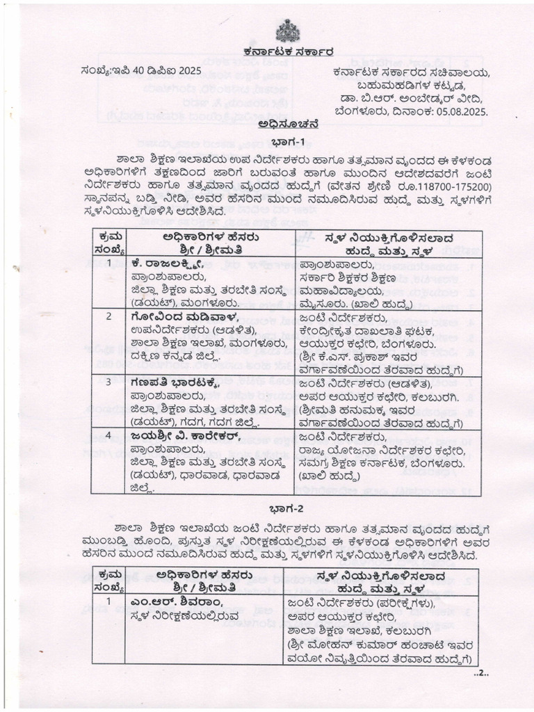 JD Promotion & Posting Order | PDF