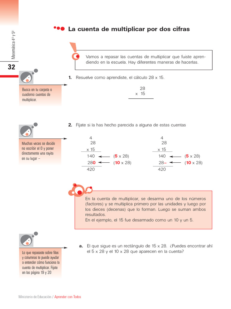 Cuadernillo Multiplicación y División | PDF | Multiplicación | Teoría ...