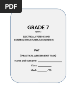 Lesson Plan GR 7 Technology T3 W6 | PDF | Crane (Machine) | Drawing