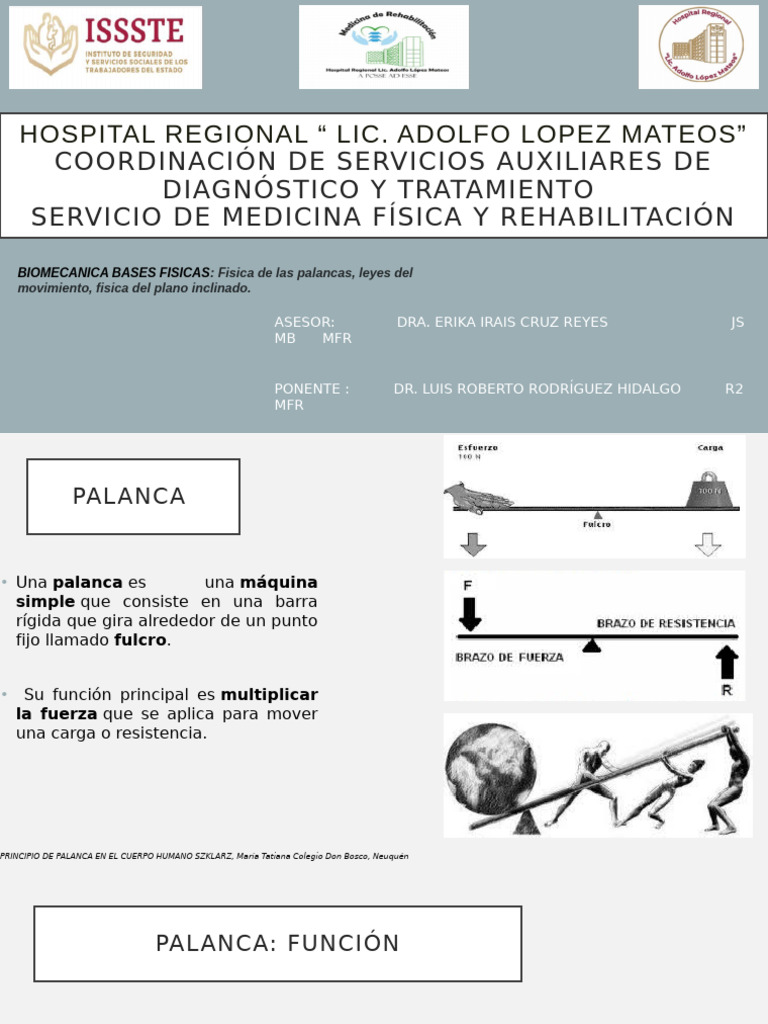 Biomecánica de Palancas en el Cuerpo Humano | PDF | Palanca | Codo