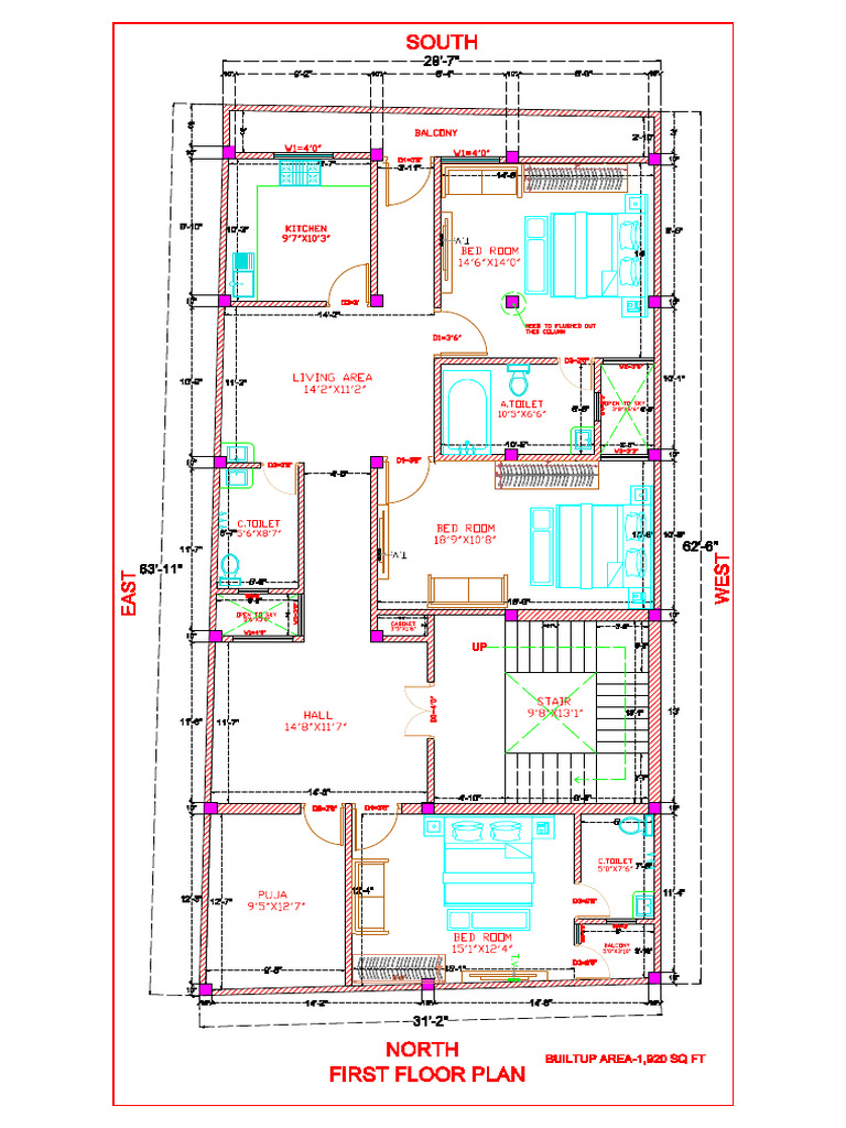 First Floor Plan Option-1 Revised | PDF