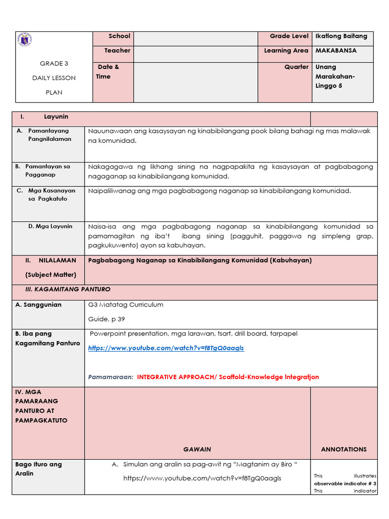 Cot-Makabansa 3-Q1-W5 | PDF