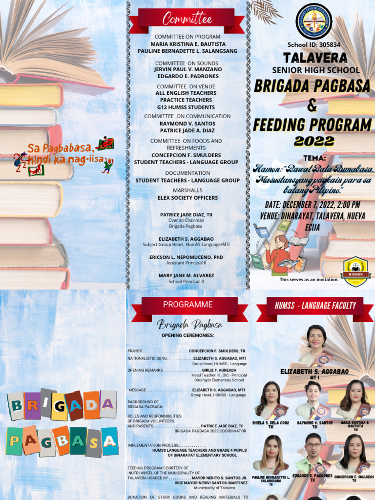 Brigada Pagbasa Program Overview | PDF