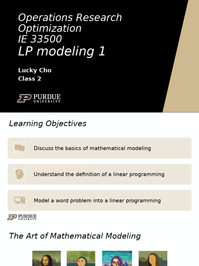 Linear Programming in Operations Research | PDF | Linear Programming | Ale
