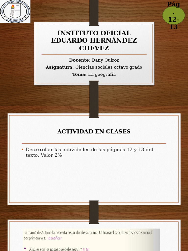La Geografía (Octavo) | PDF