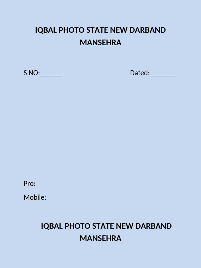 Bank Pad | PDF
