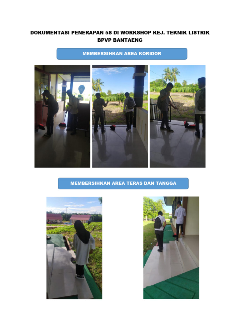 Penerapan 5S di Workshop Teknik Listrik | PDF