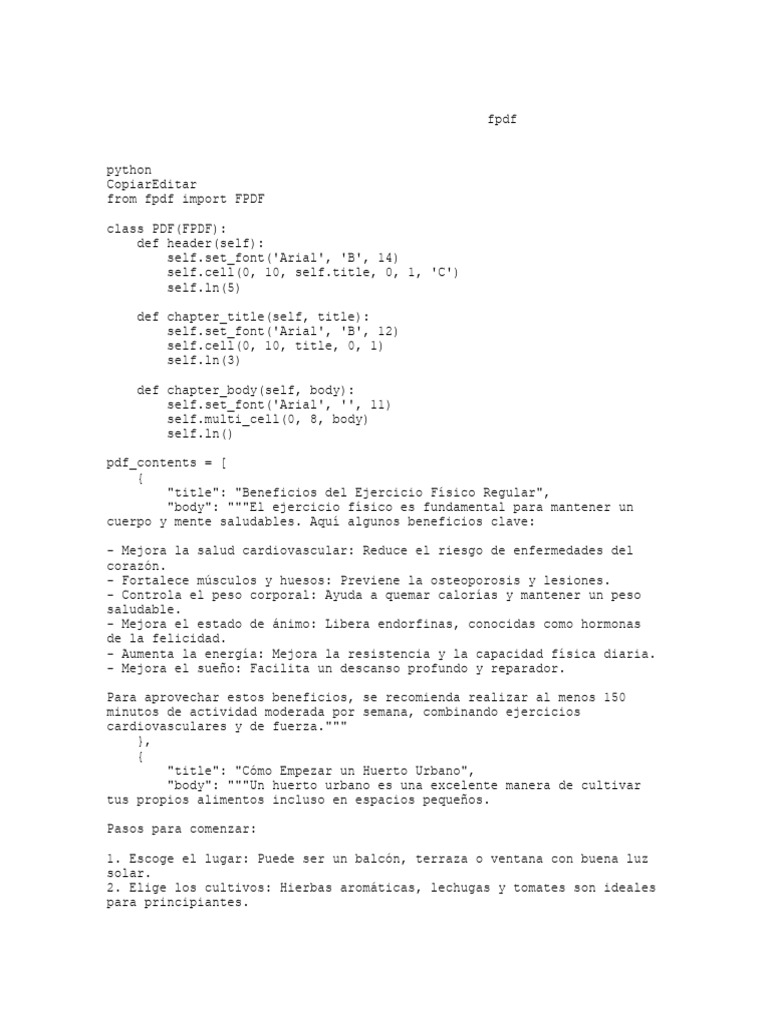 Python PDF | PDF