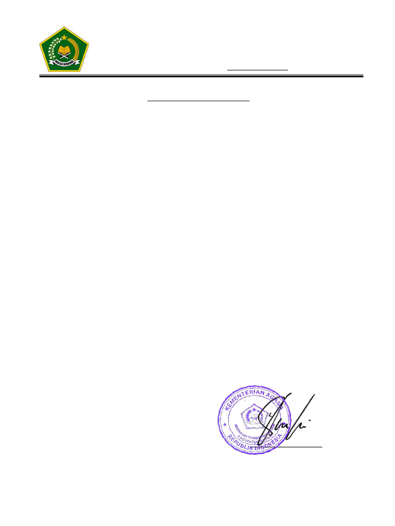 Surat Rekomendasi Dahlia Azza | PDF