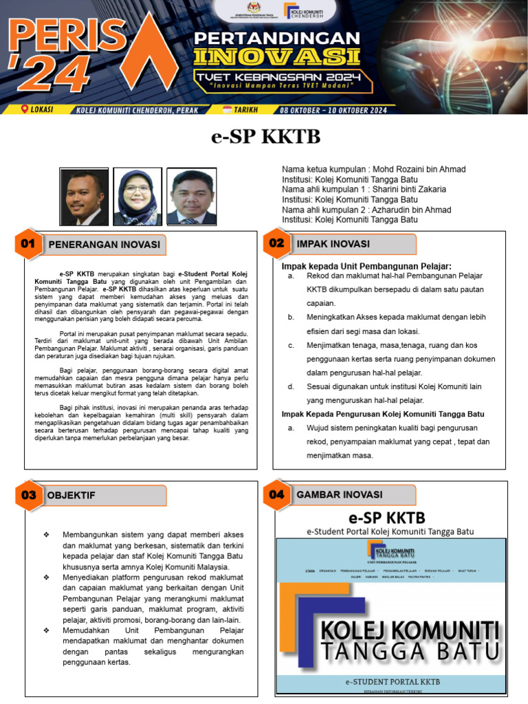 Poster e SP KKTB | PDF