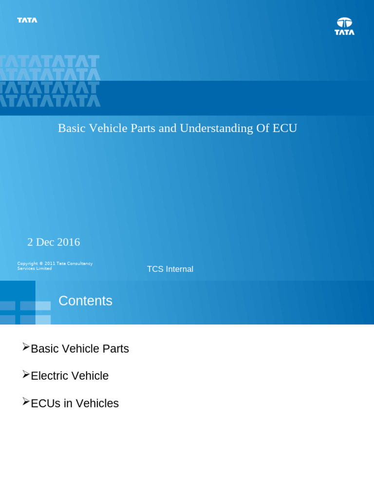 Understanding ECU Components in Vehicles | PDF | Brake | Electric Car