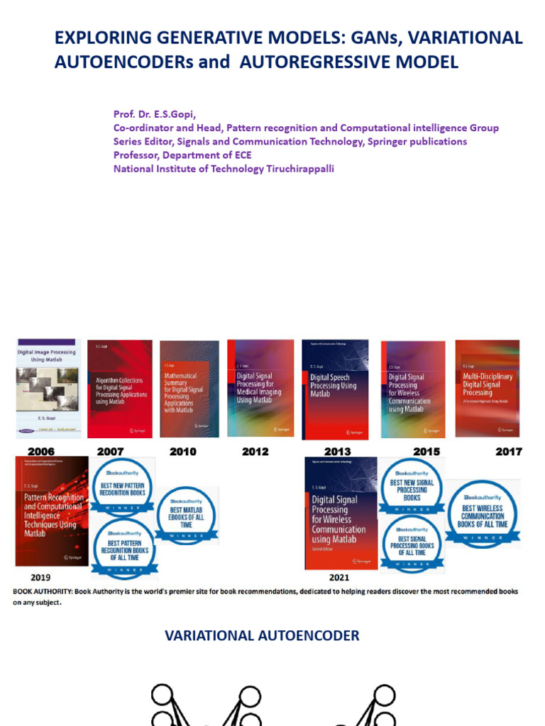 Gan Autoencoder Ar Sllide | PDF
