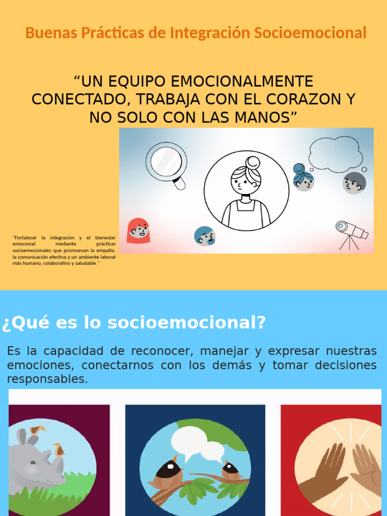 Curso - Integracion - Socioemocional Divertido | PDF | Las emociones | Empatía