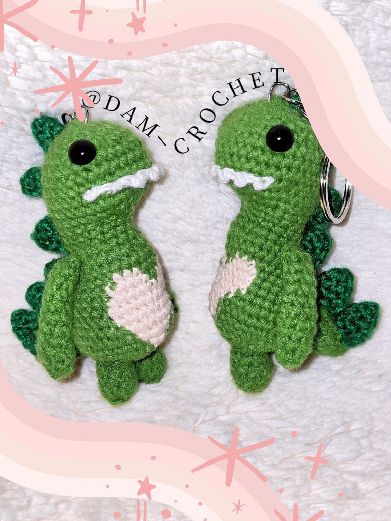 @DAM - CROCHET - ART Dinosaurioo | PDF