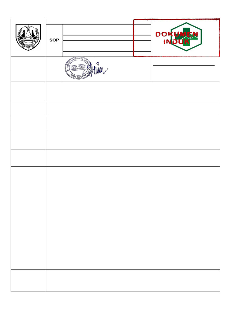 Sop Pembuatan SPJ | PDF