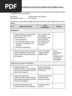 Contoh RPP - Pembelajaran Mendalam | PDF