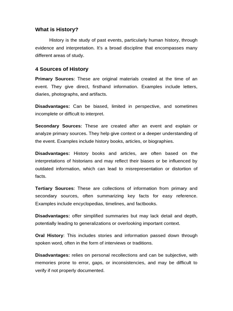 What Is History | PDF