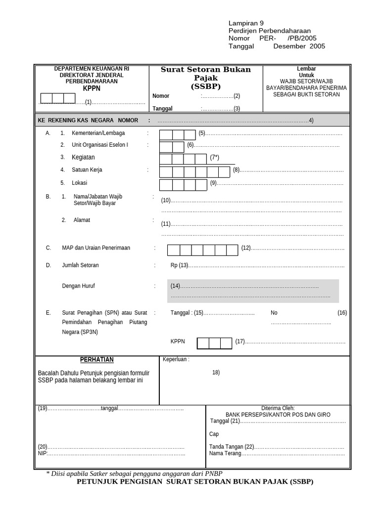 Lampiran 09 Dan 10 Ssbp Dan Sspb Baru Pdf