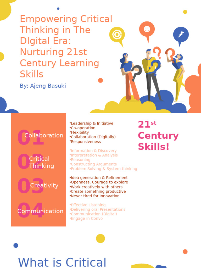 Critical Thinking Skills | PDF | Critical Thinking | Thought