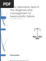 Interpretation of Abnormal Coagulation Studies - Deranged Physiology ...
