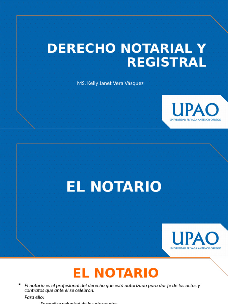 s1 Ppt El Notario | PDF | Ley común