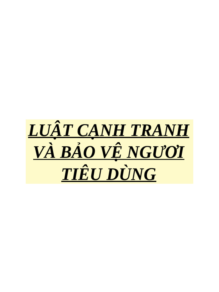 Vở Ghi Luật Cạnh Tranh Hiii | PDF