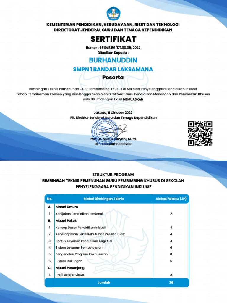 sertifikat-pmm 6 oktober 2022 | PDF