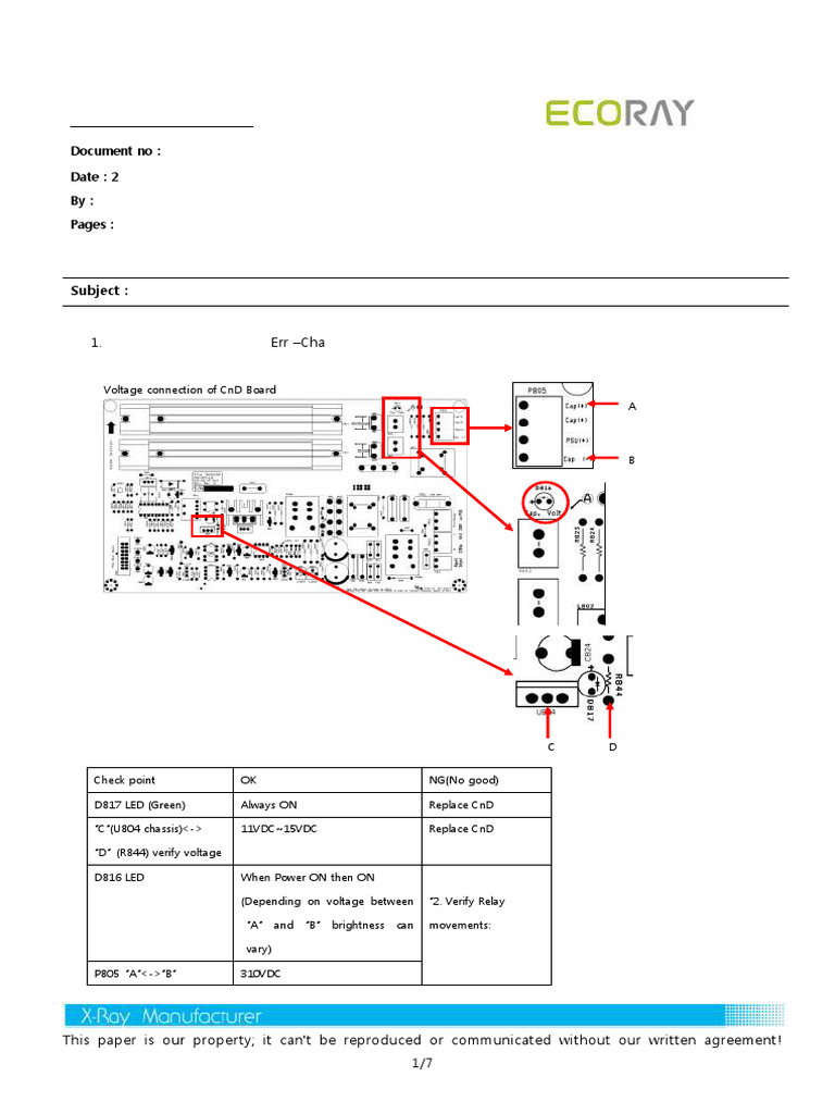 Charge error and tube rotor problem | PDF | Computer Engineering ...