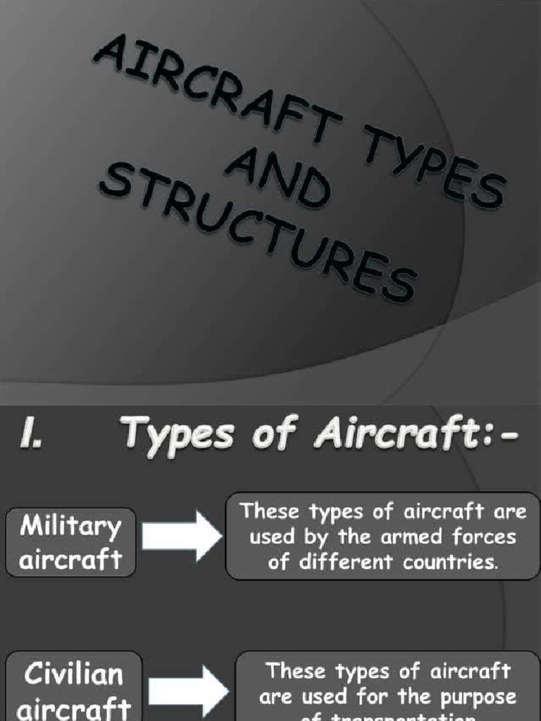 Types of Aircraft | PDF