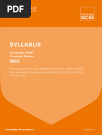 Cambridge IGCSE Global Perspectives 2025 | PDF