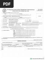 APSRTC Bus Pass Application Form | PDF | Identity Document | Government ...