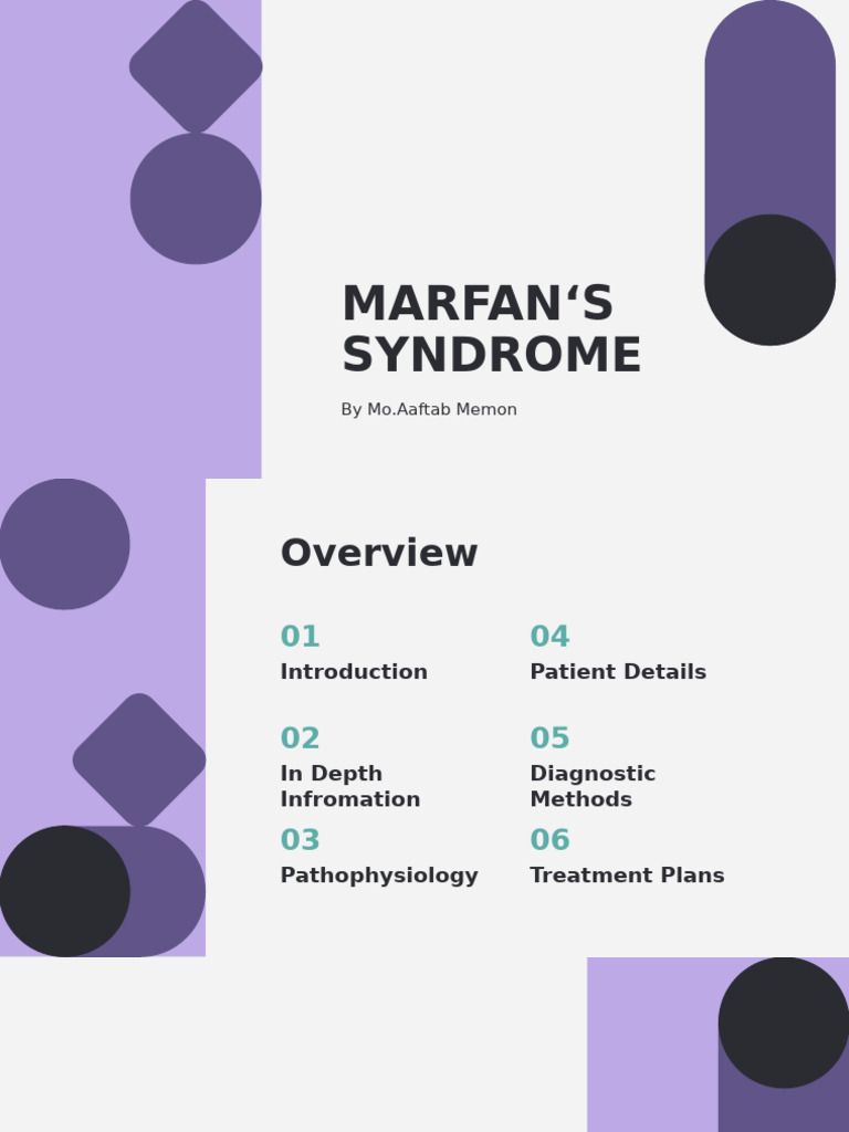 Marfan Syndrome and Ghent Criteria Overview | PDF | Cardiovascular ...