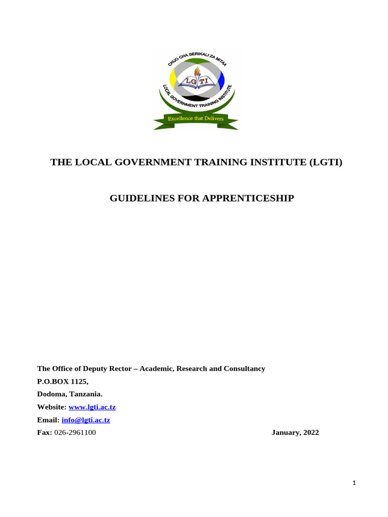 Zero Draft Apprenticeship Guidelines | PDF | Apprenticeship | Mentorship