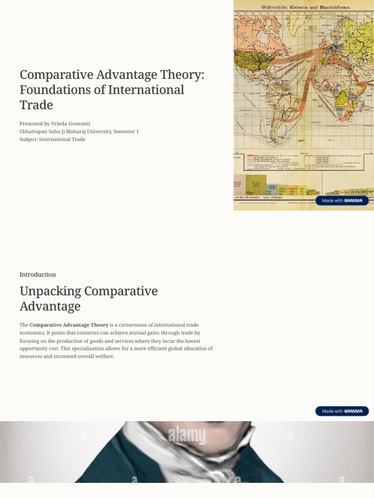 Comparative Advantage in International Trade | PDF | Comparative ...