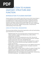 Anatomy and Physiology Unit 1 | PDF | Epithelium | Anatomical Terms Of Motion